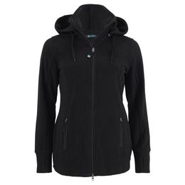 Polarino Fleecejacke Damen Gr&ouml;&szlig;e L schwarz