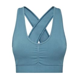 Plein Sport Sports Top female Blue size 4XL
