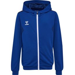 Hummel Athletic Zip-Up Hoodie 'Authentic Pl' boy Blue size 176