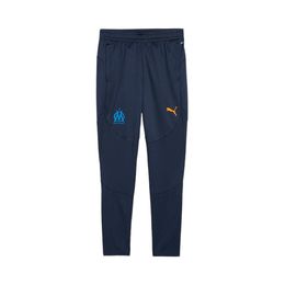 Puma Sporthose Jungen Gr&ouml;&szlig;e 152 blau / navy / orange