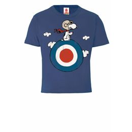 logoshirt T-Shirt 'Peanuts - Snoopy' Jungen Gr&ouml;&szlig;e 176 blau