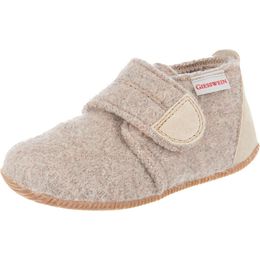 Giesswein Slippers 'Oberstaufen' boy Beige size 25