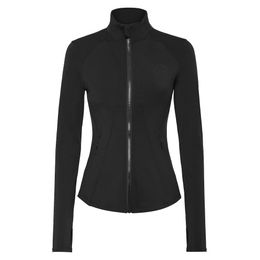 Plein Sport Athletic Zip-Up Hoodie female Black size XS