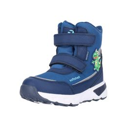 ZIGZAG Snowboots 'Hidol' Jungen Gr&ouml;&szlig;e 33 blau / dunkelblau / gr&uuml;n / wei&szlig;