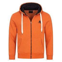 Rock Creek Zip-Up Hoodie male Orange size 5XL