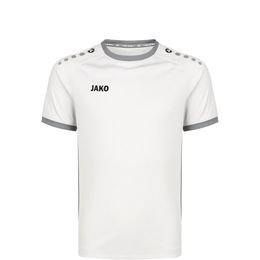 Jako Funktionsshirt 'Primera' Jungen Gr&ouml;&szlig;e 140 grau / schwarz / wei&szlig;