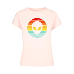 F4NT4STIC Shirt 'Alien Sonnenuntergang' female Pink size M