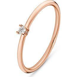 Christ Ring Damen Gr&ouml;&szlig;e 60 ros&eacute; / transparent