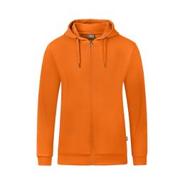 Jako Athletic Zip-Up Hoodie male Orange size S