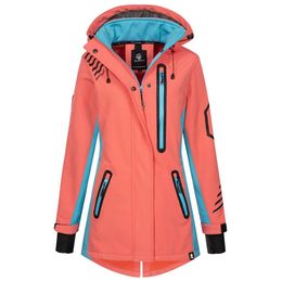Rock Creek Outdoorjacke Damen Gr&ouml;&szlig;e M aqua / rosa