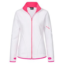 Rock Creek Fleecejacke Damen Gr&ouml;&szlig;e M purpur / wei&szlig;