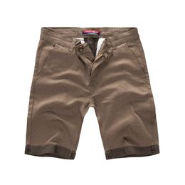 Rock Creek Shorts Herren Gr&ouml;&szlig;e 33 hellbraun / dunkelbraun