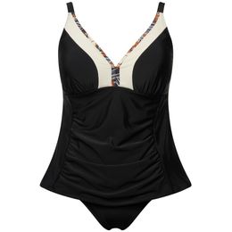 Ulla Popken Tankini female Black size 52