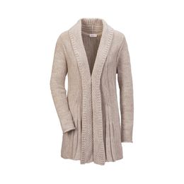 GOLDNER Strickjacke Damen Gr&ouml;&szlig;e M beige