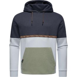Ragwear Sweatshirt Herren Gr&ouml;&szlig;e M navy / pastellblau / oliv / hummer