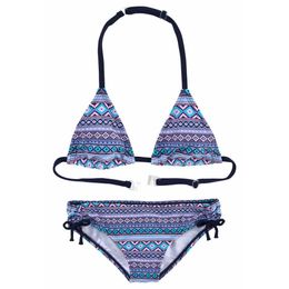 s.Oliver Triangel-Bikini M&auml;dchen Gr&ouml;&szlig;e 146/152 blau / lila