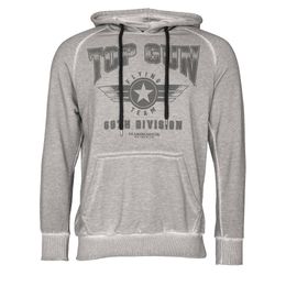 Top Gun Sweatshirt Herren Gr&ouml;&szlig;e XXXL grau