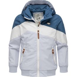 Ragwear Outdoor jacket 'Kristla' girl Blue size 164