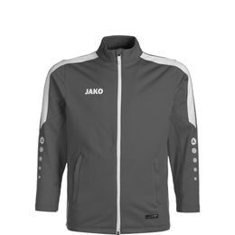 Jako Sportjacke Herren Gr&ouml;&szlig;e 128 grau / wei&szlig;