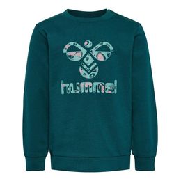 Hummel Sportsweatshirt Jungen Gr&ouml;&szlig;e 86 aqua / petrol / rosa