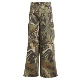 adidas originals Pants 'Zip-off Cargo' male Green size L