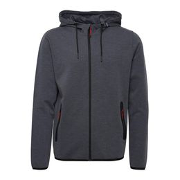 !Solid Zip-Up Hoodie 'Vidit' male Grey size XXXL