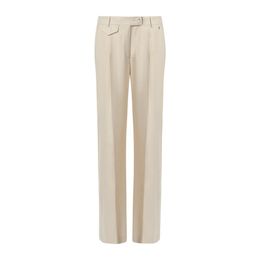 comma, Comma Pleat-Front Pants female Beige size 38