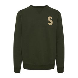 !Solid Sweatshirt male Green size XXL