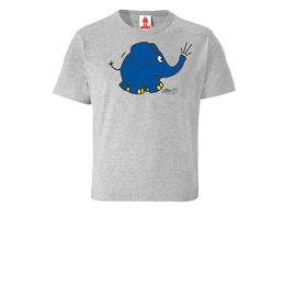 logoshirt Shirt 'Die Sendung mit der Maus - Elefant T&ouml;r&ouml;' boy Grey size 92