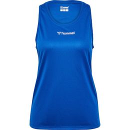 Hummel T-shirt Damen Gr&ouml;&szlig;e XXL kobaltblau / wei&szlig;