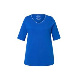 Ulla Popken Shirt female Blue size 42-44