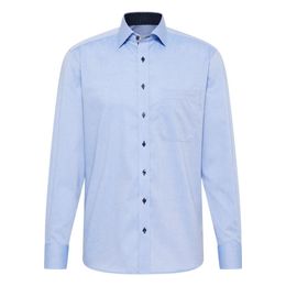 Eterna Button Up Shirt male Blue size 40