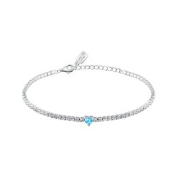La Petite Story Armband Damen Gr&ouml;&szlig;e One Size blau / silber / transparent