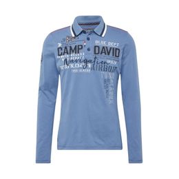 CAMP DAVID Shirt 'Alaska Ice Tour' male Blue size M