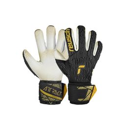 Reusch Torwarthandschuh 'Attrakt Freegel Gold X GluePrint Finger Support' Herren Gr&ouml;&szlig;e L gold / schwarz / wei&szlig;
