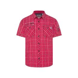 CAMP DAVID Button Up Shirt male Red size S