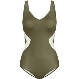 Triumph Badeanzug ' Summer Allure ' Damen Gr&ouml;&szlig;e XXL khaki