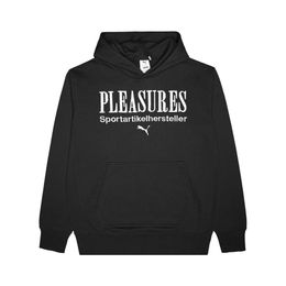 Puma Sportsweatshirt 'Puma x Pleasures' Herren Gr&ouml;&szlig;e XXL schwarz / wei&szlig;