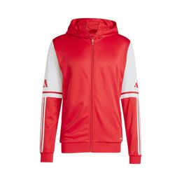 adidas Performance Trainingsjacke 'SQ25' Herren Gr&ouml;&szlig;e M rot / wei&szlig;