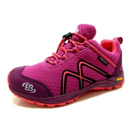 Br&uuml;tting Br&uuml;tting Sportschuh Jungen Gr&ouml;&szlig;e 28 grau / lila / fuchsia / schwarz