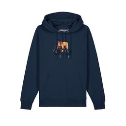 Watapparel Sweatshirt ' Sloth ' male Blue size XXL