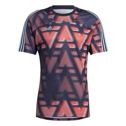 adidas Sportswear Trikot Herren Gr&ouml;&szlig;e L navy / hellblau / orange