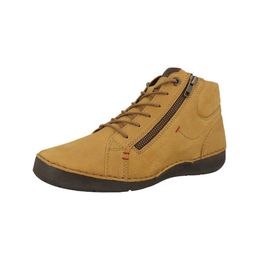 Josef Seibel Lace-Up Ankle Boots 'Fergey 67' female Yellow size 43