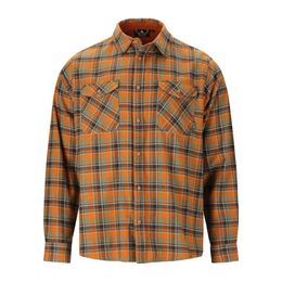 WHISTLER Button Up Shirt 'Bargo' male Orange size XXXL