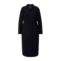Ulla Popken Midikleid Damen Gr&ouml;&szlig;e 46/48 schwarz Winterkleid