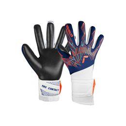 Reusch Sporthandschuhe 'Pure Contact' Herren Gr&ouml;&szlig;e XXL/XXXL blau / neonorange / schwarz / wei&szlig;