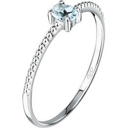 Christ Ring Damen Gr&ouml;&szlig;e 52 hellblau / silber / transparent
