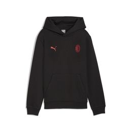 Puma Sportsweatshirt 'AC Milan FtblEssentials' Jungen Gr&ouml;&szlig;e 140 rot / schwarz