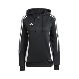 adidas Performance Sportsweatshirt 'Tiro' Damen Gr&ouml;&szlig;e 4XS schwarz / wei&szlig;