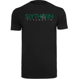 F4NT4STIC T-Shirt 'Harry Potter Slytherin' Herren Gr&ouml;&szlig;e XS grau / gr&uuml;n / schwarz / wei&szlig;